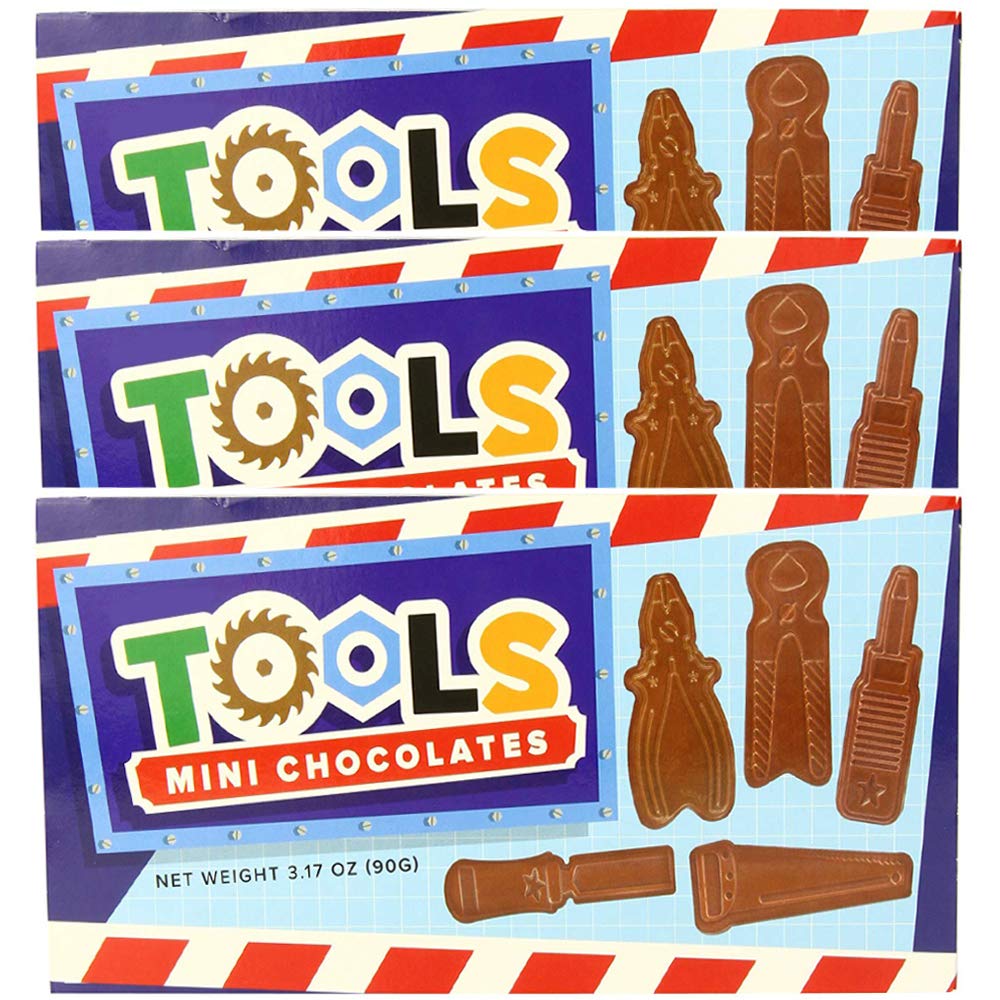 Kicko Mini Chocolate Tools - Saw, Wrench, Screwdriver, Plier, And More ...